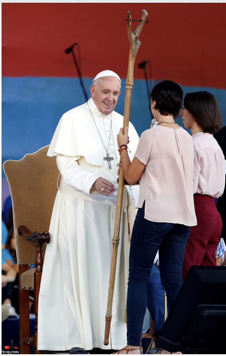 Young catholic adults Latest News: UPDATED - So...Did the Pope Carry ...