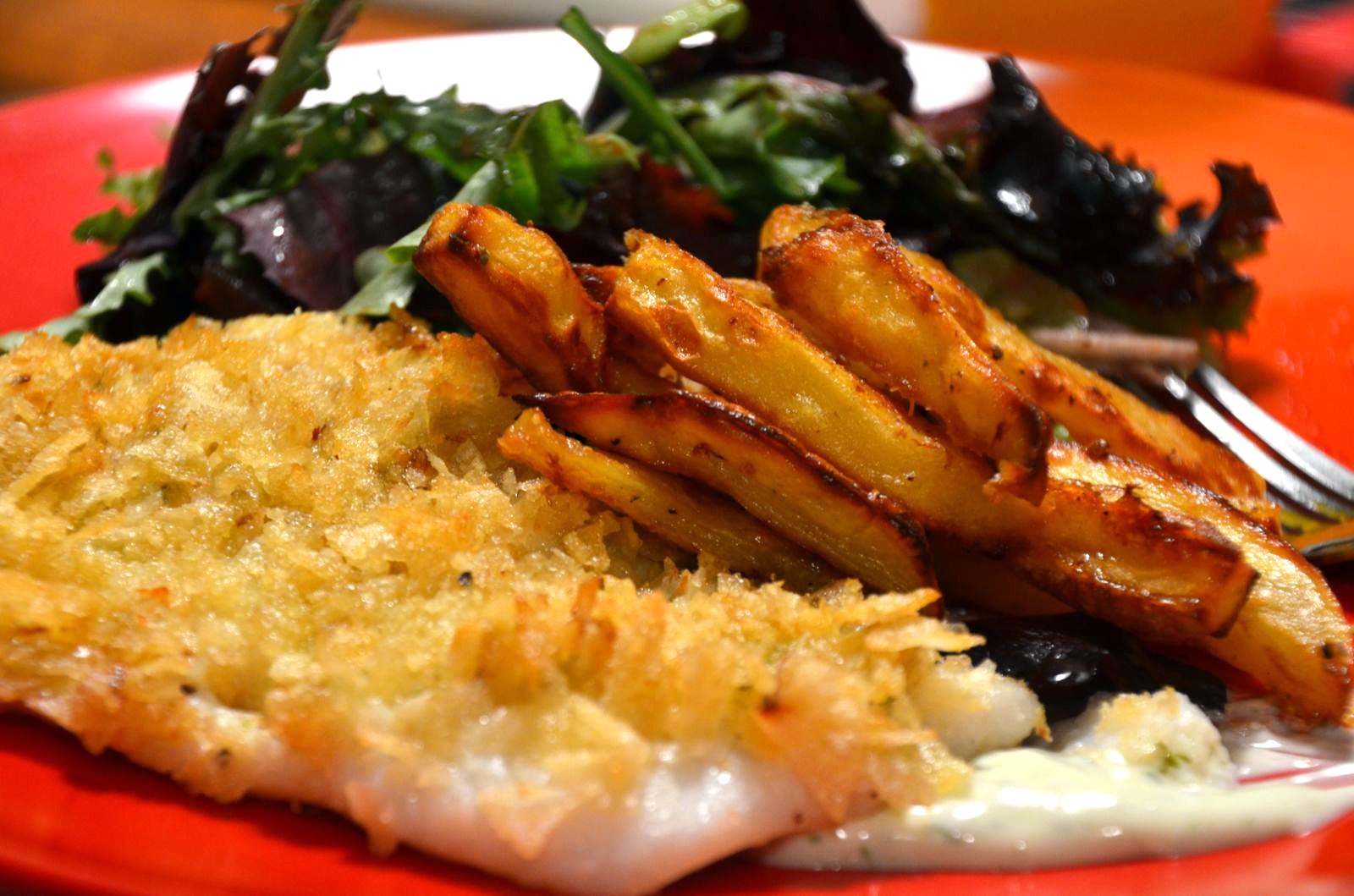 Cheesy Pennies: Fish & Chips & Chips