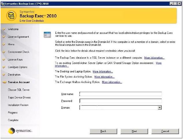 System Admin: Symantec Backup Exec: Step By Step guide to download and ...