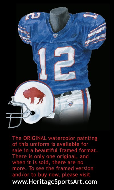 Buffalo Bills Uniform and Team History | Heritage Uniforms and Jerseys ...