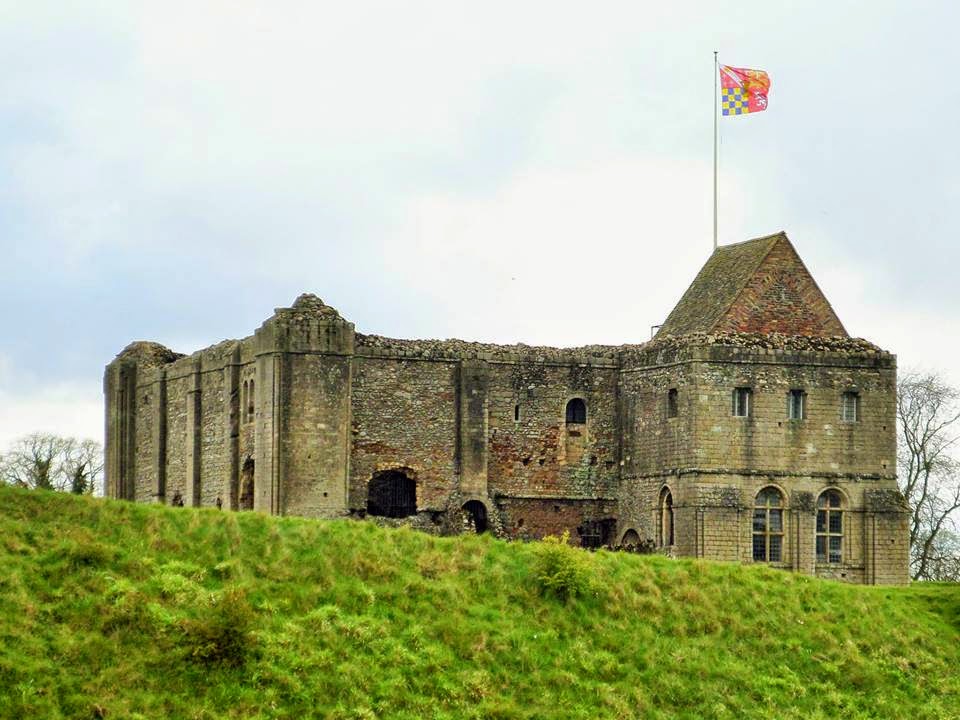 Martin Brookes Oakham: Castle Rising ruined medieval fortification in ...