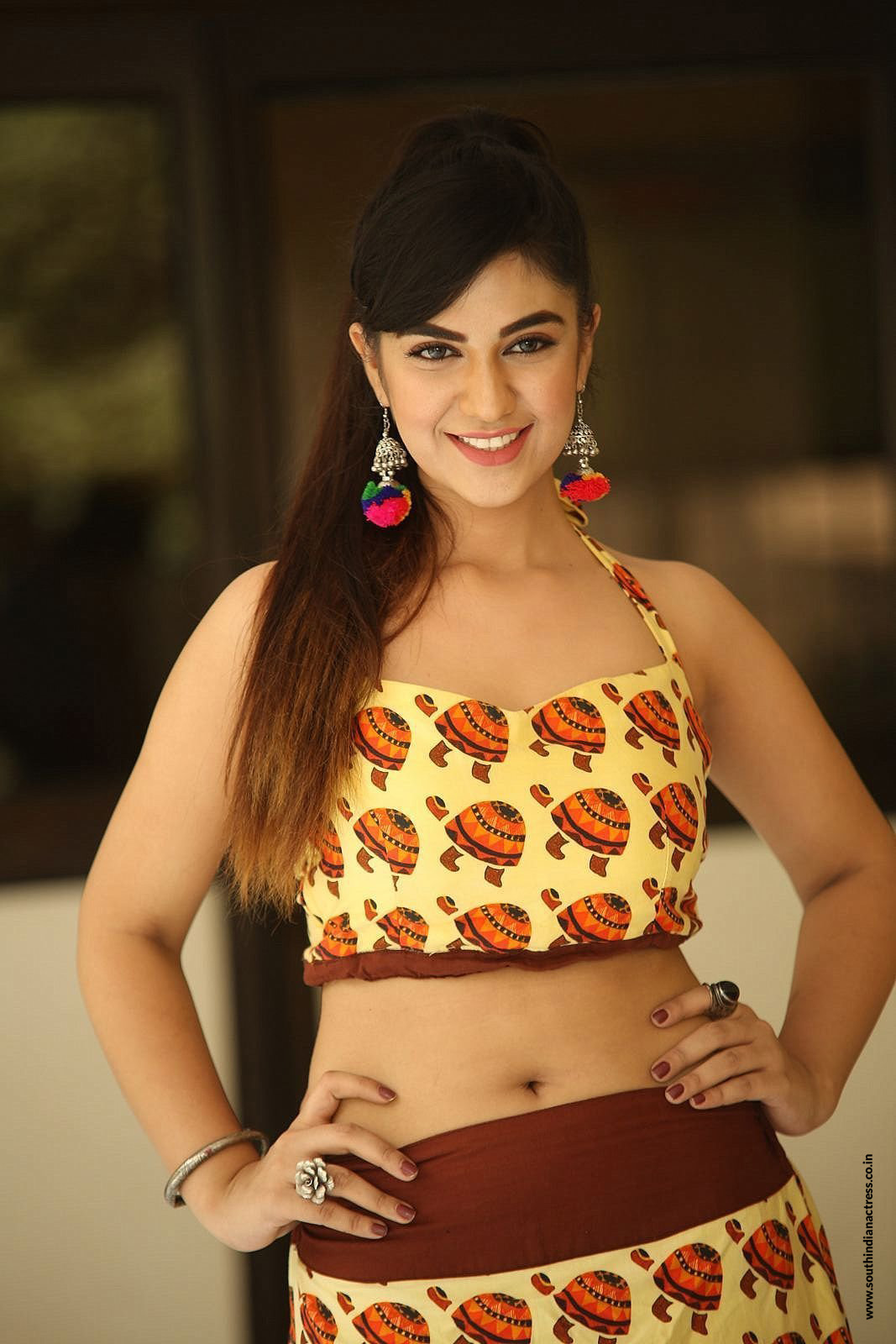 Harshitha Panwar stills at Bewars movie Promotion - South Indian Actress