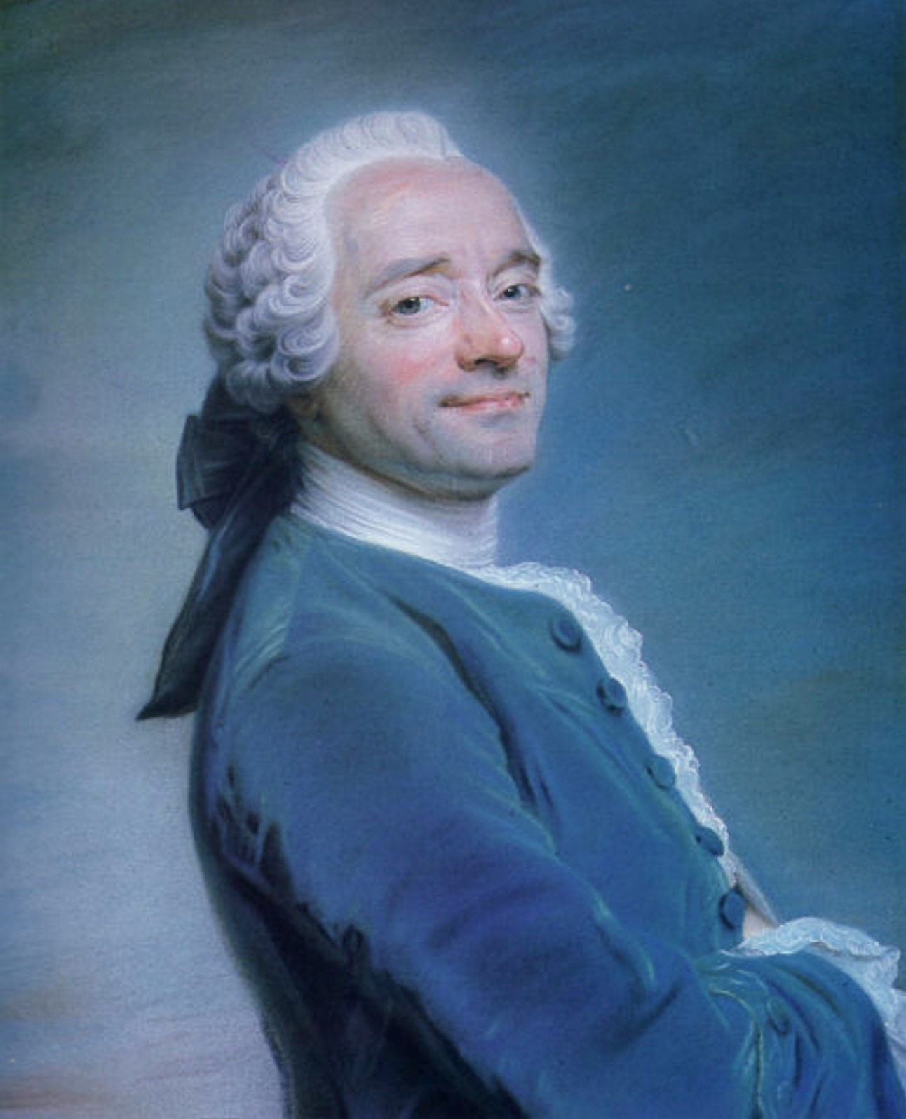 Men portraits : Maurice Quentin de La Tour (1704-1788) - Autoportrait ...