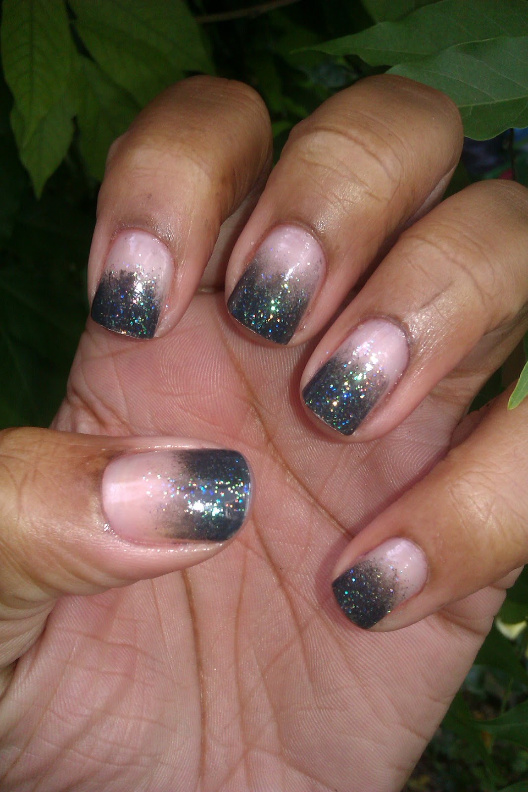 Fairly Charming: A Gradient, Sponged Frenchie :)