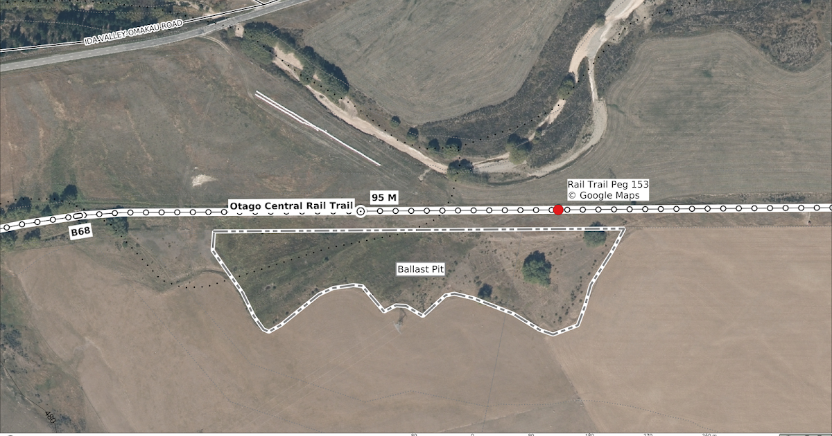 New Zealand Rail Maps: Otago Central Railway [63Q]: Ranfurly-Alexandra ...