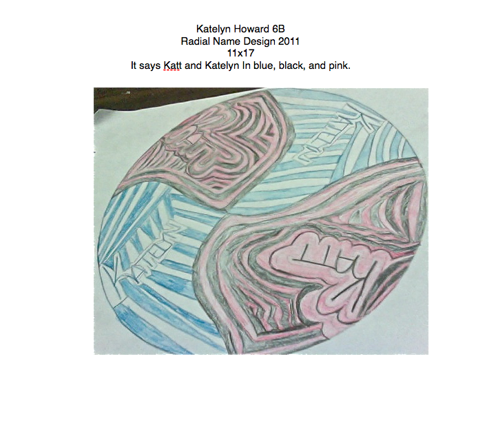 6th Grade Art @NF: 6B Radial Designs