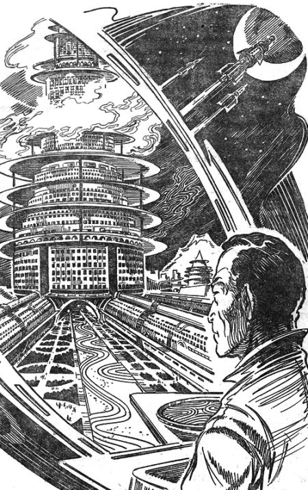 Retrofuturism - Design and Art : Retrofuturistic City and Architecture