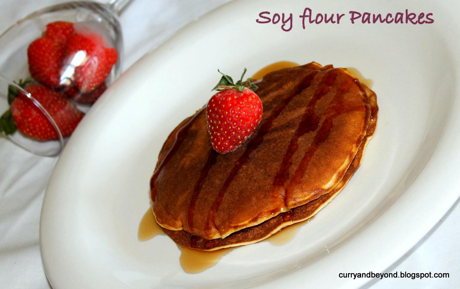 Curry And Beyond: Soy Flour Pancakes
