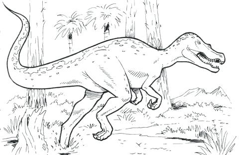 Compsognathus Coloring Pages Dinosaur - Best Coloring Pages For Kids