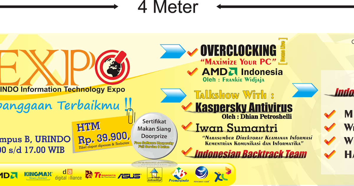 Contoh Banner Acara - Banner aja