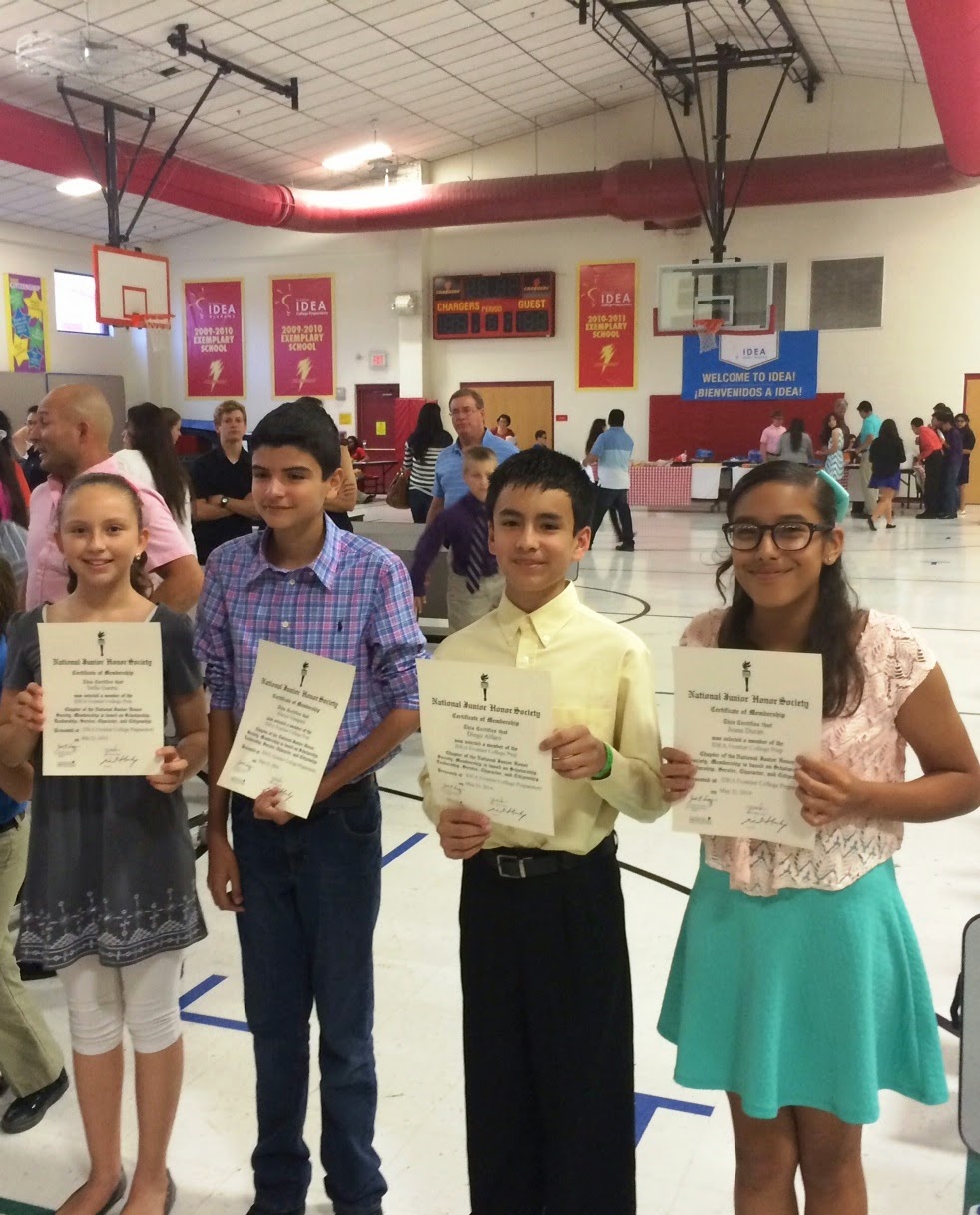 Miss Garcia's Class Blog: Congratulations to the new NJHS inductees!