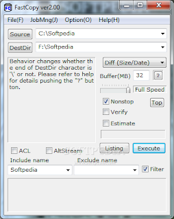Free Portable Software: FastCopy 2.0 Portable