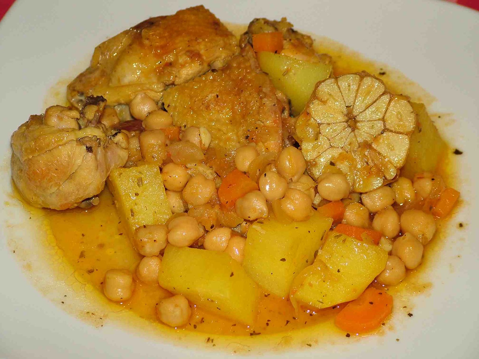 GastroPadi: Guiso de pollo a las hierbas provenzales