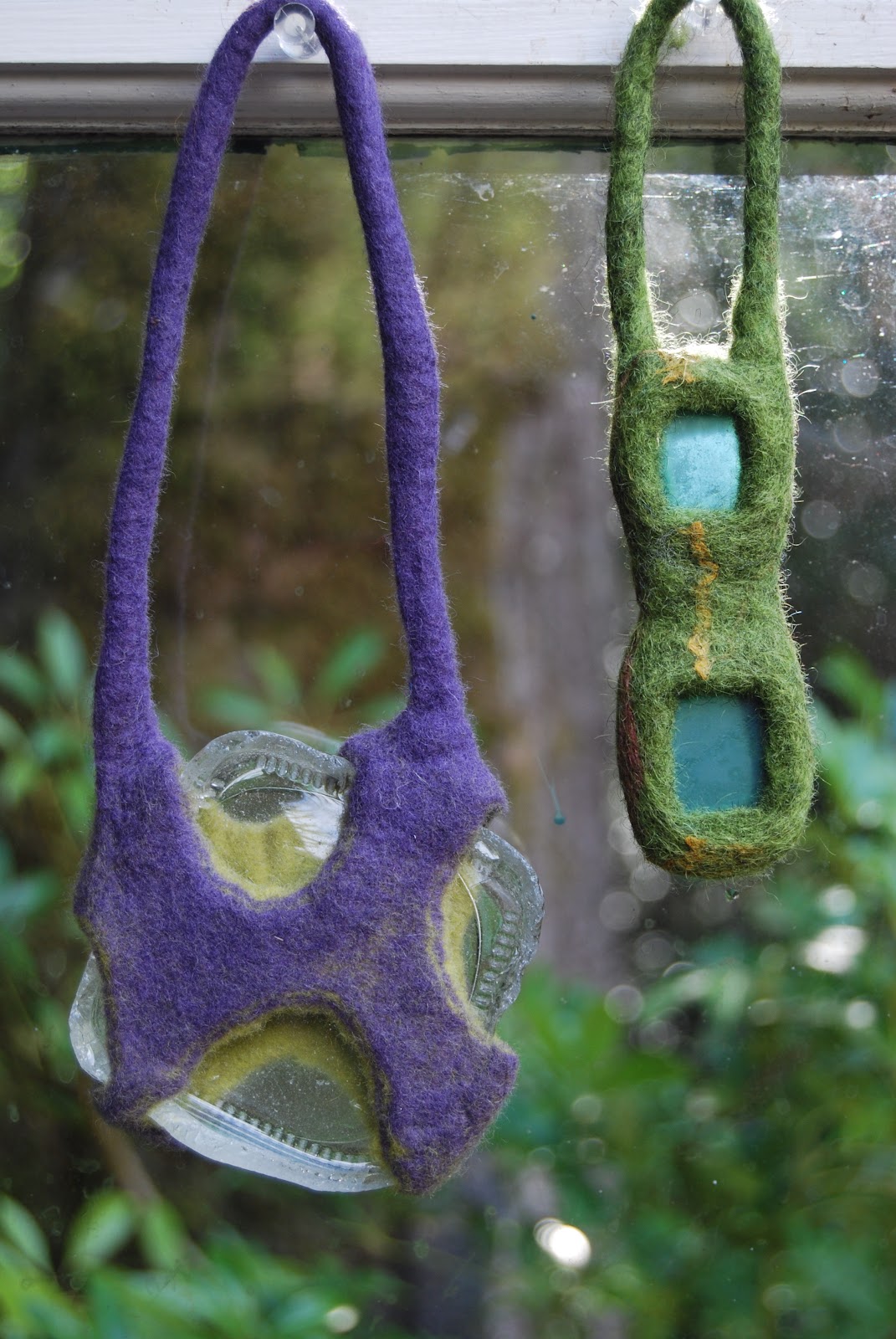 i felt like it: Felted Glass? Absolutely