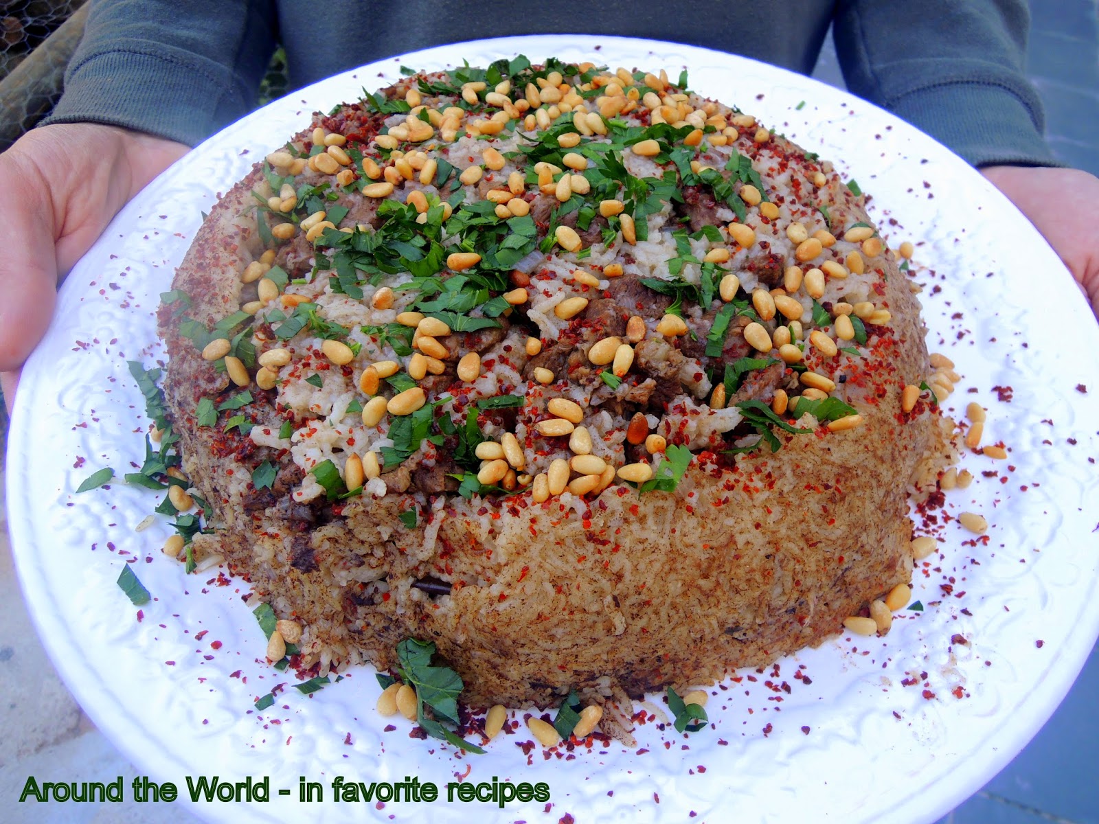 Around the World - in favorite recipes: Maqloobeh / Maqluba