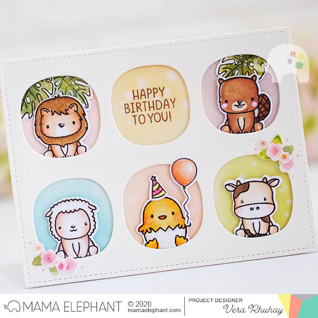 moccavanila by vera rhuhay: MAMA ELEPHANT - STACKABLE FRIENDS