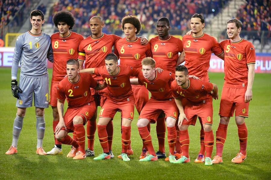 an american in belgië : Rode Duivels