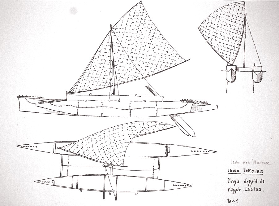 Proa Sailing: Pacific Seacraft Drawings