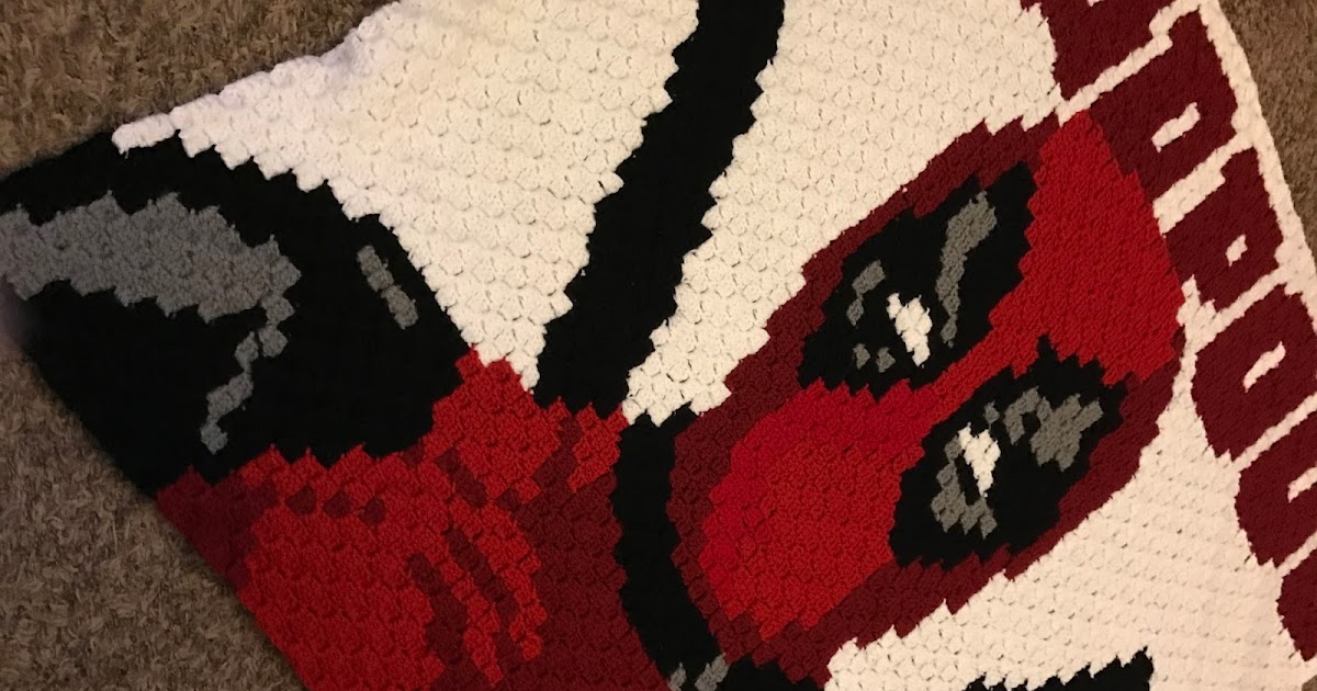 Courtney's Crafts: Deadpool Blanket