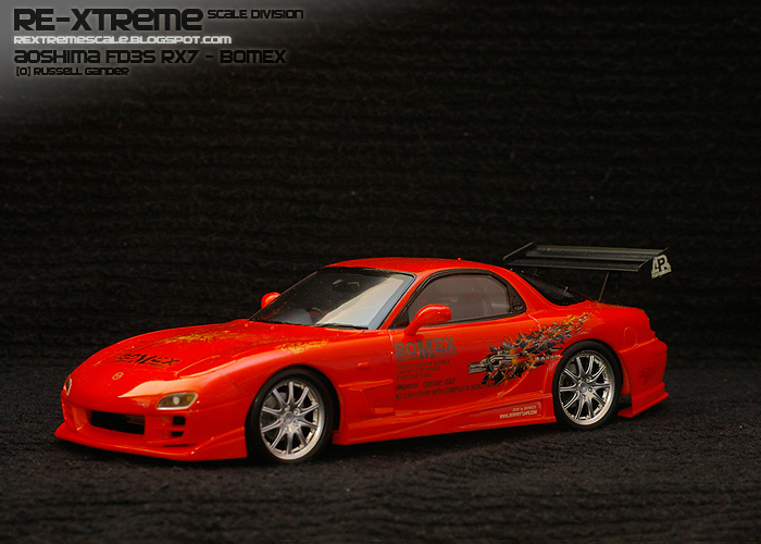 RE-Xtreme Scale Division: Aoshima Bomex Rx7