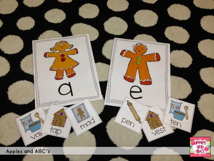 Gingerbread Centers - Apples & ABC's