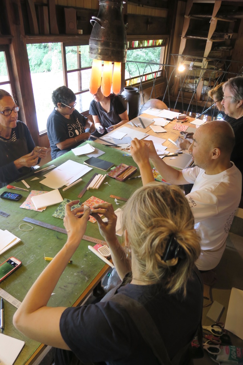 Japanese Textile Workshops 日本のテキスタイル ワークショップ: Japanese Book Binding at ...