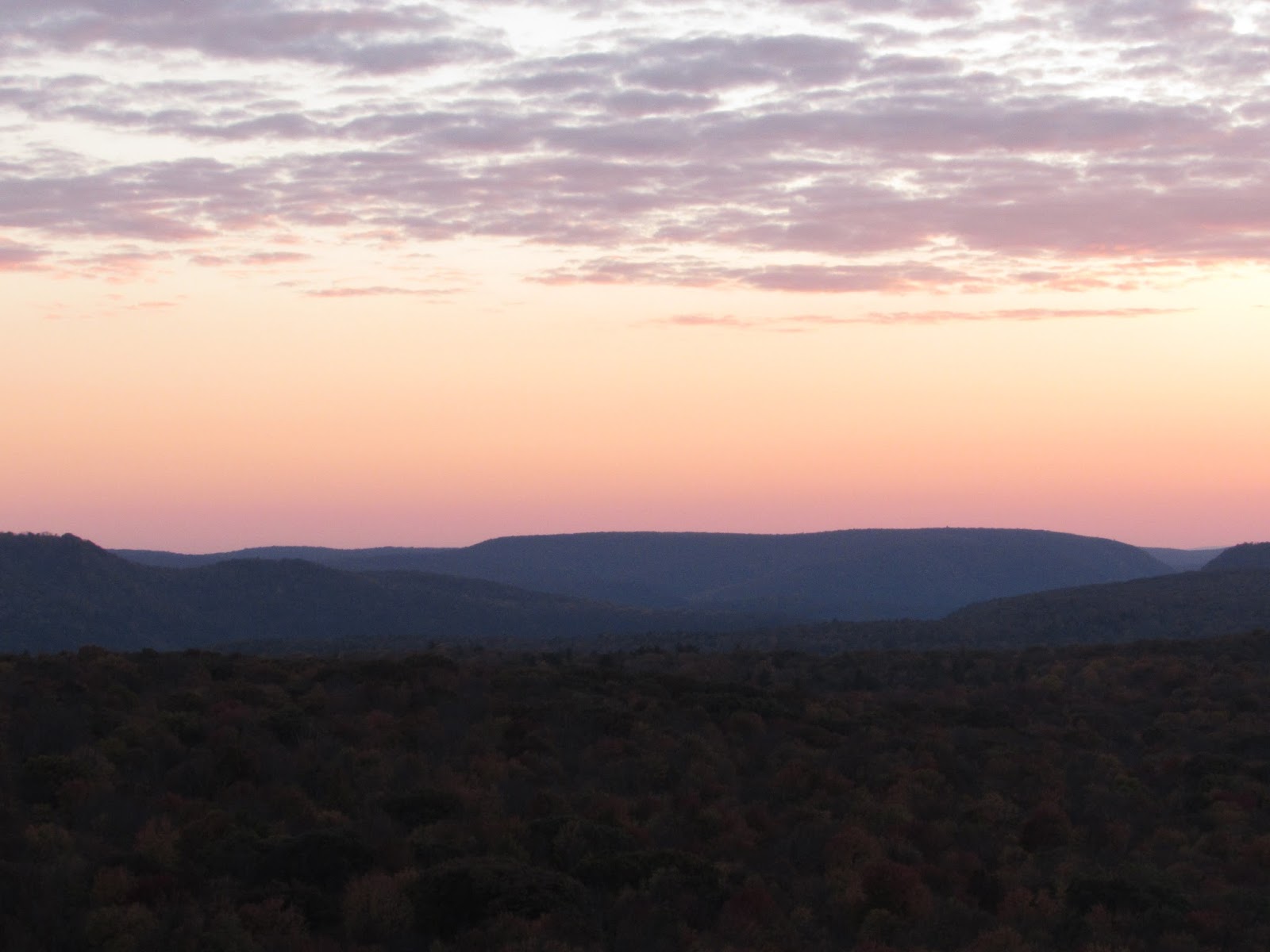 High Knob Overlook and Dry Run Falls: Loyalsock State Forest, Sullivan ...