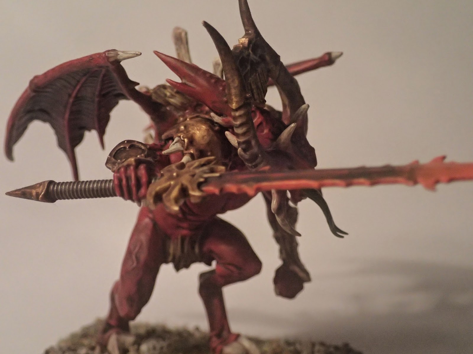 The Greater Army of Khorne: Bloodletter Daemon Prince