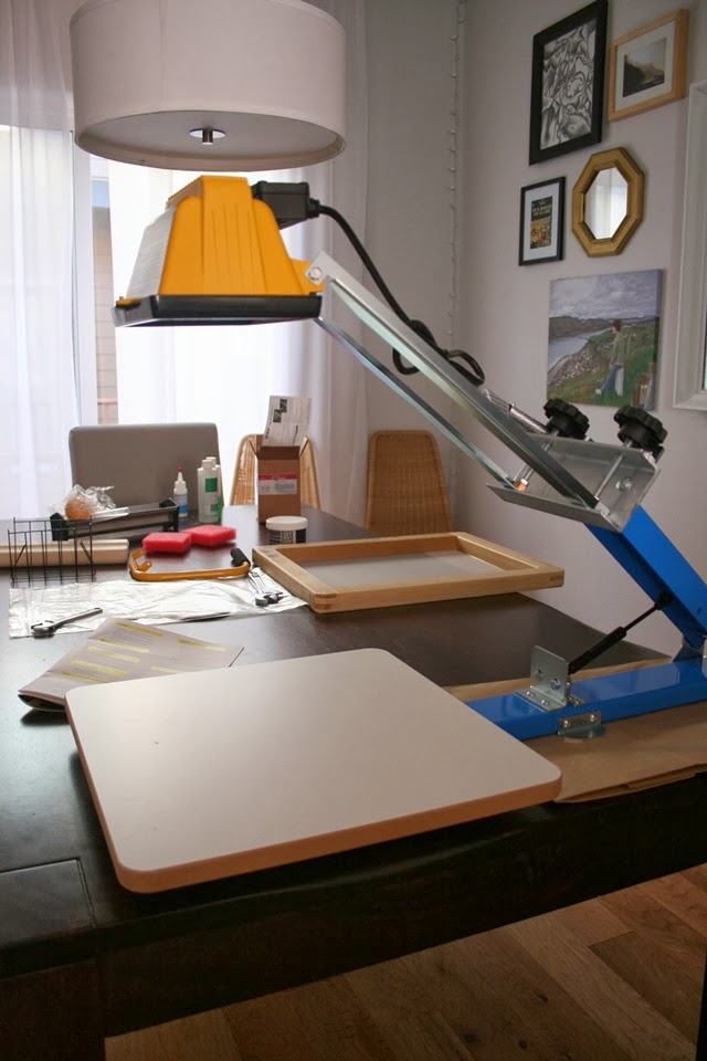 A killer DIY project: We screen-printed our own tees!!! / Create / Enjoy