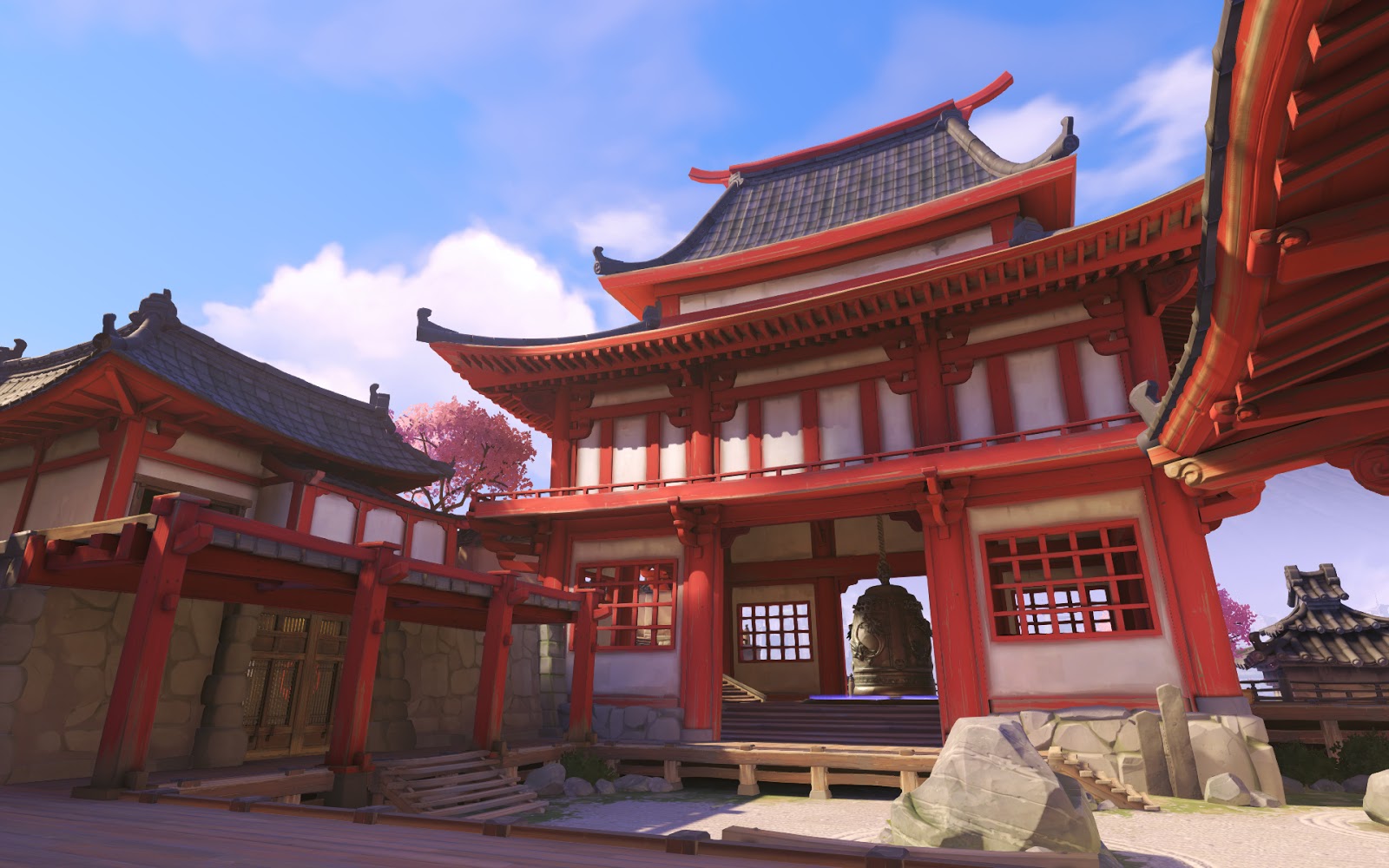 Joe Iz Gaming Blog: Overwatch Hanamura Top View Map Layout & All Health ...