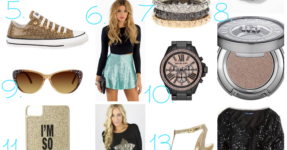 Sequins and Sea Breezes: Wish List Wednesday - Things That Sparkle