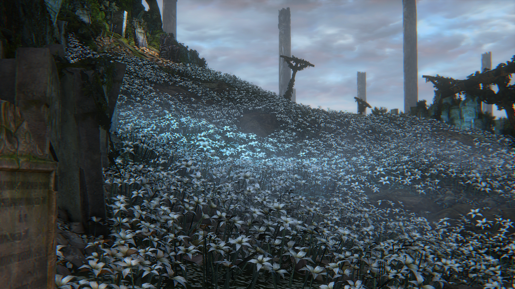 Flowers in Hunter's Dream | Bloodborne Wiki