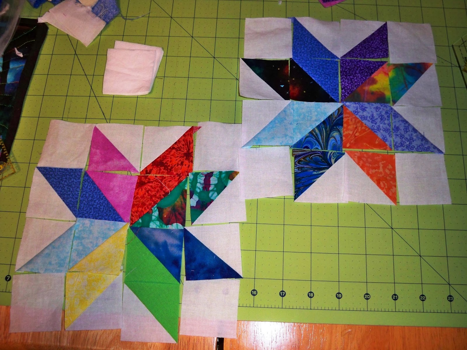 Kaelyn's Creative Studio: Paper Pieced Stars Quilt
