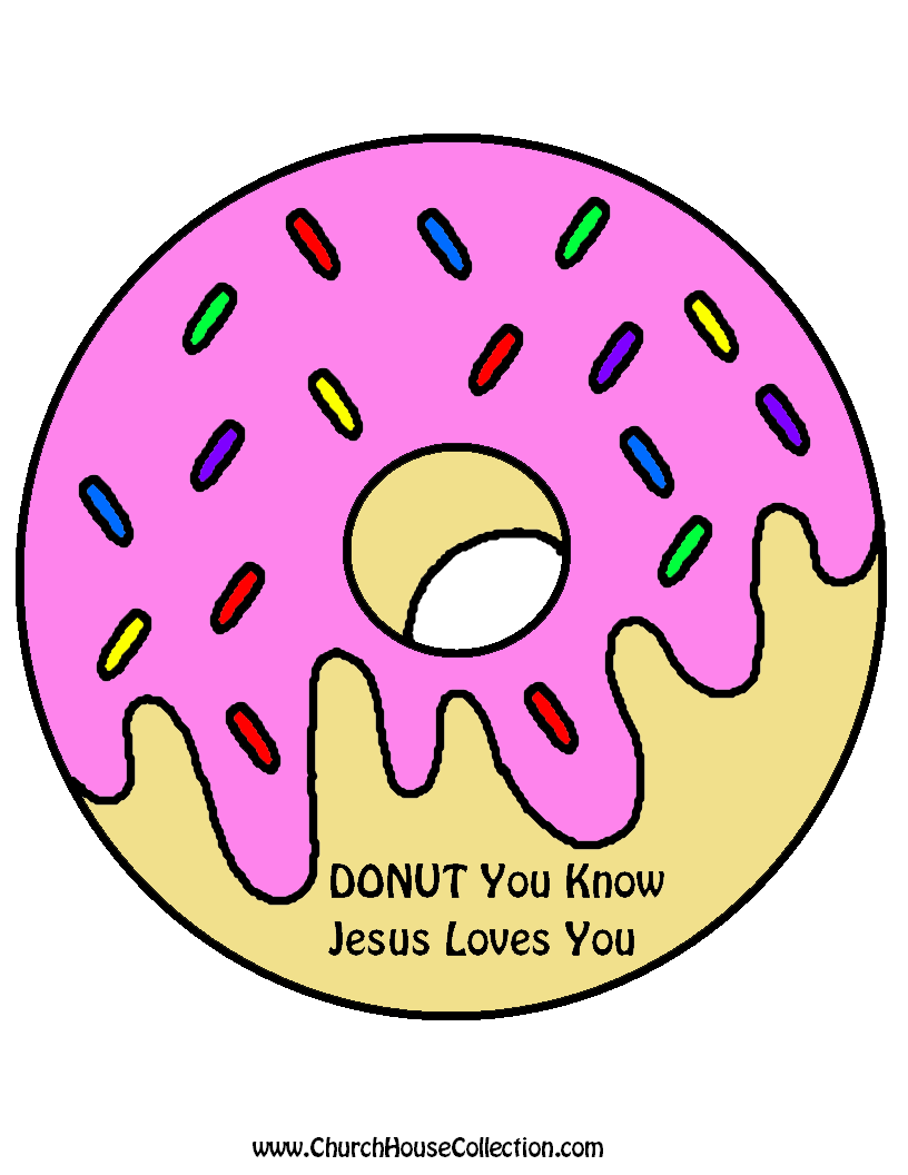 Church House Collection Blog: DONUT You Know Jesus Loves You Cutout ...