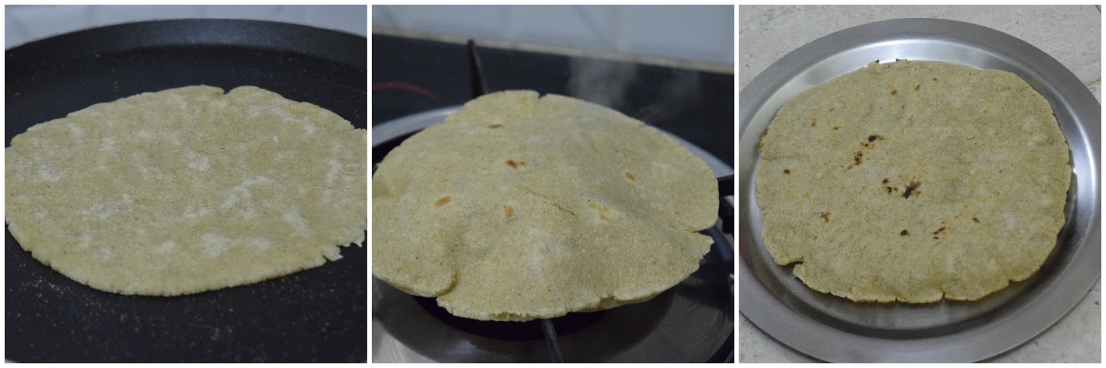 Poorni's Cookbook: Jwarichi Bhakri/ Jolada rotti/ Jowar ki roti ...