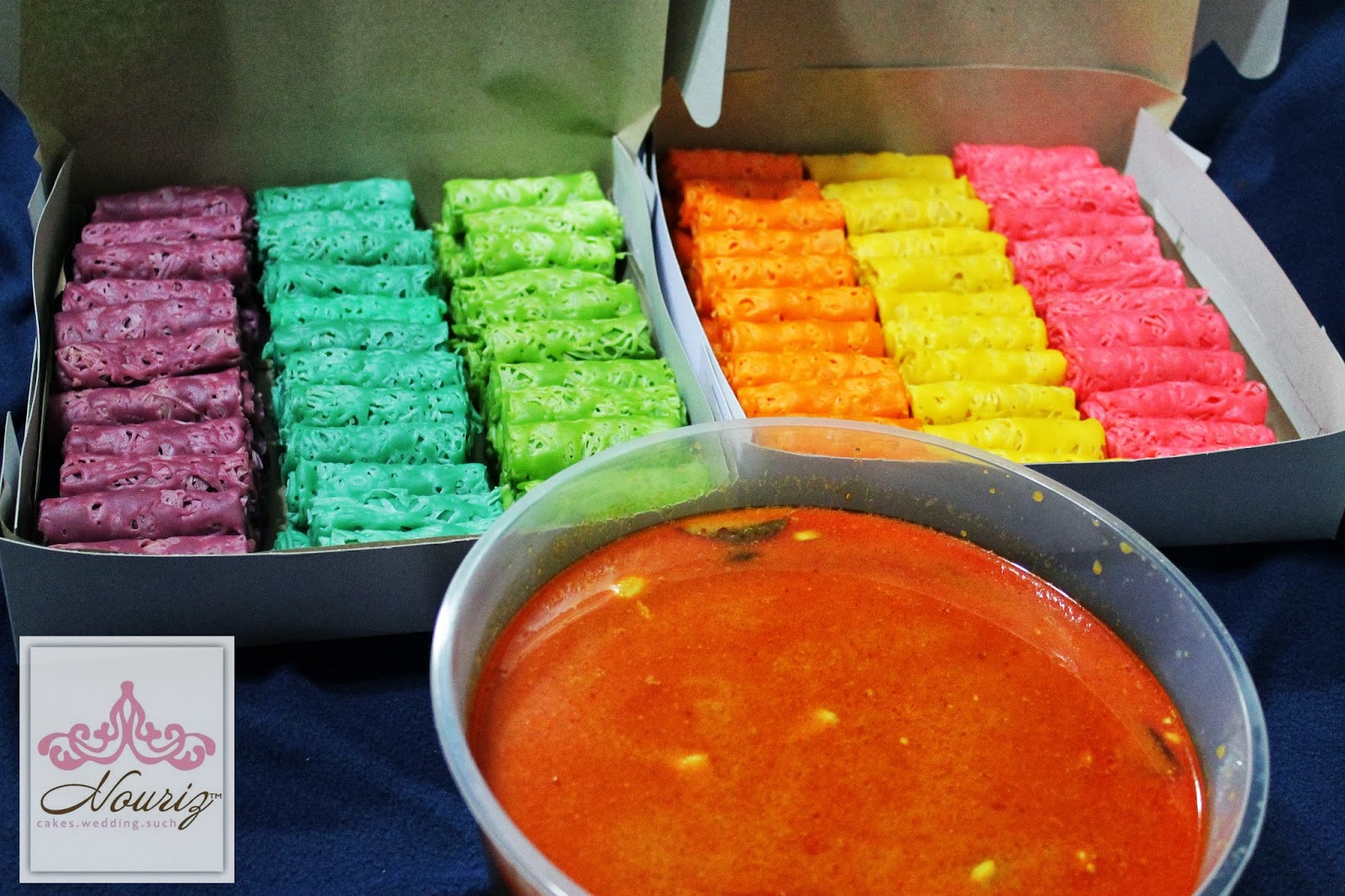Nori Ibrahim Sweet Touch: Roti Jala Rainbow