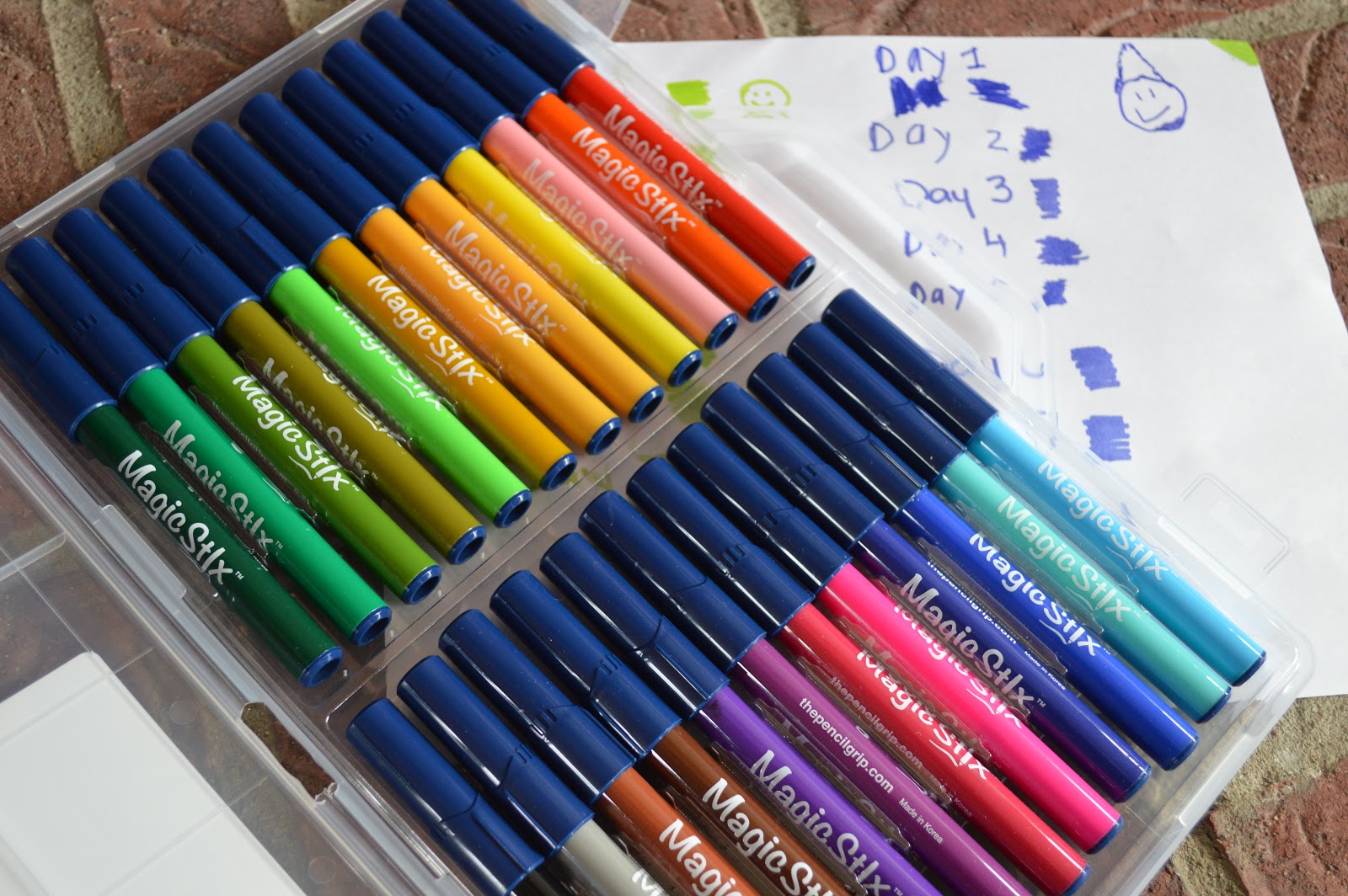 Family, Faith, and Fridays: Magic Stix Washable Markers- Challenge ...