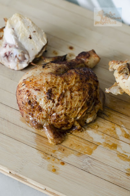 POLLO ASADO A LA MEXICANA - Mil ideas, mil proyectos