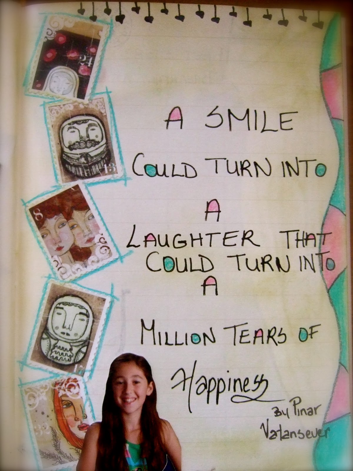 Whimzical Artz: My Art/photo Journal Pages with the Fujifilm Instax Mini 7S