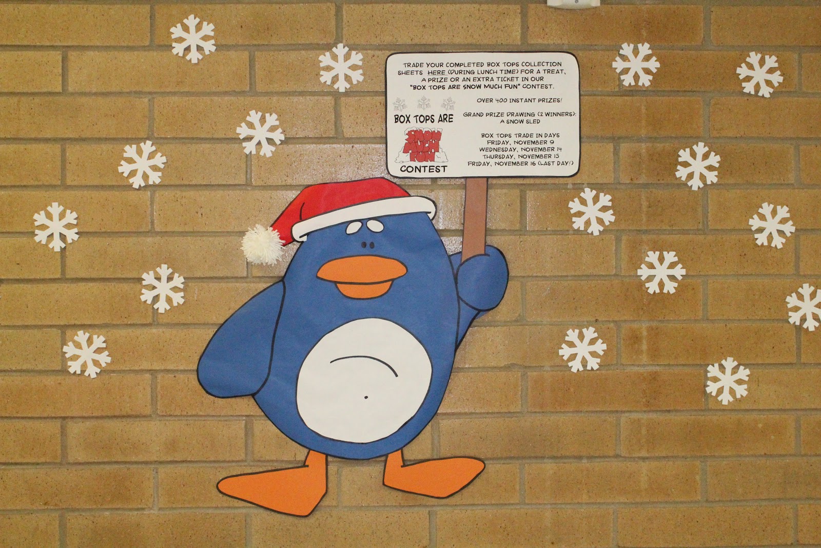 Big Smiles from Kbear: Box Tops are SNOW Much Fun!