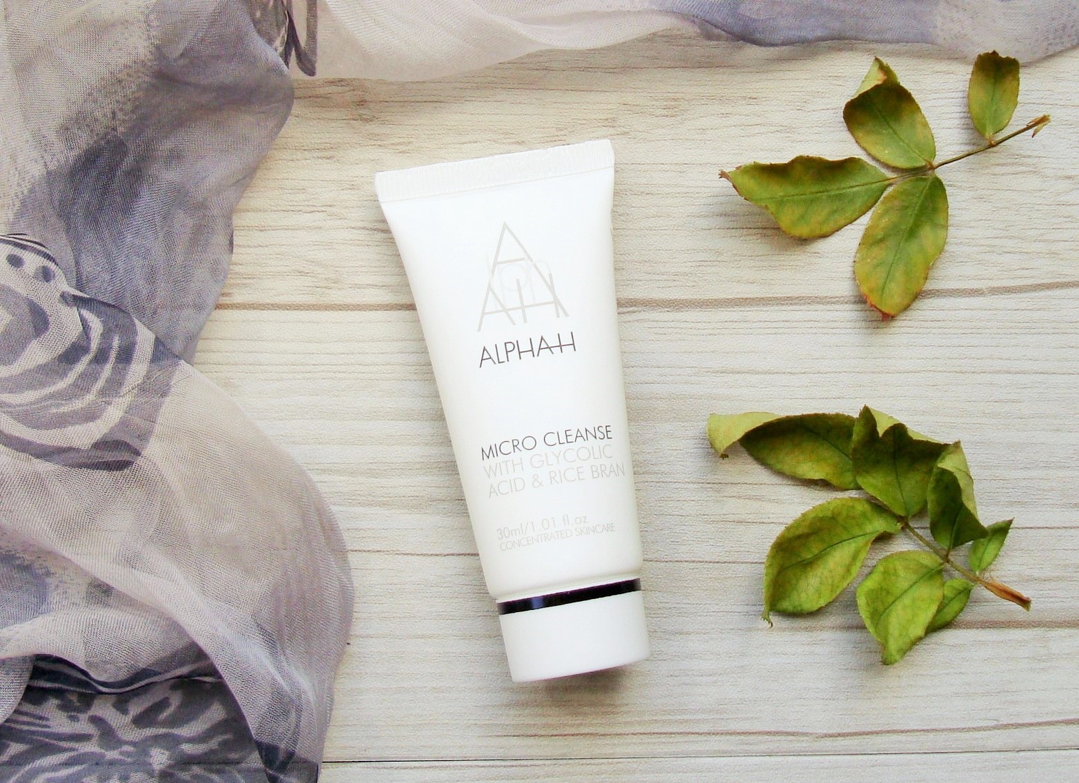 little white truths: Alpha-H Micro Cleanse with Glycolic Acid & Rice ...