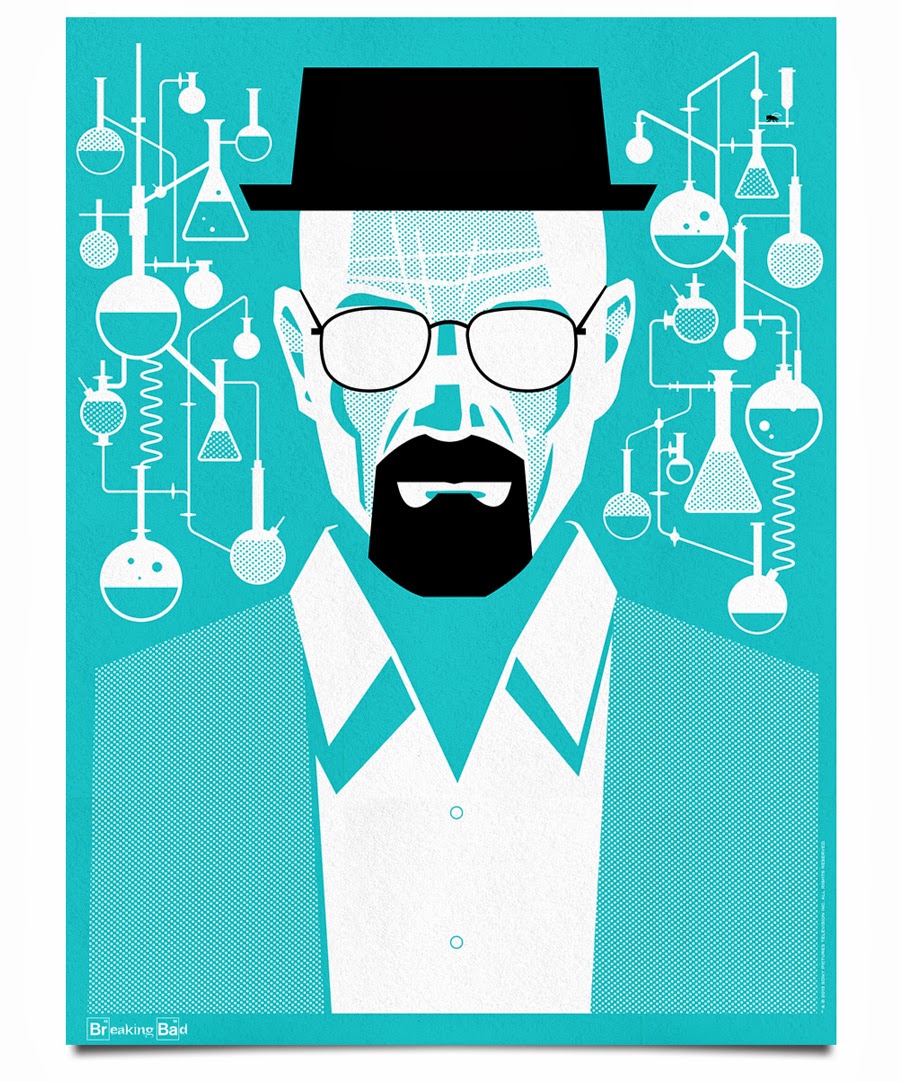 INSIDE THE ROCK POSTER FRAME BLOG: Breaking Bad Ty Mattson Prints