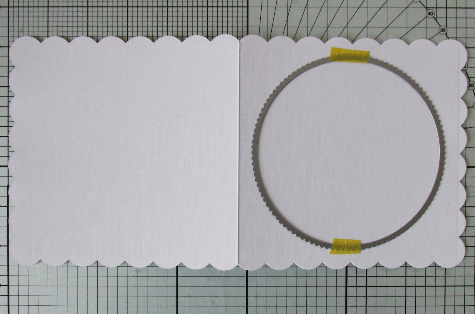 A Passion For Cards: Sew Pretty Pinhole card tutorial - Tonic Studios