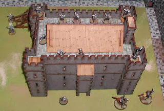 Tabletop Fix: Sally 4th - 28mm Scale 3 Story Norman Keep Kit
