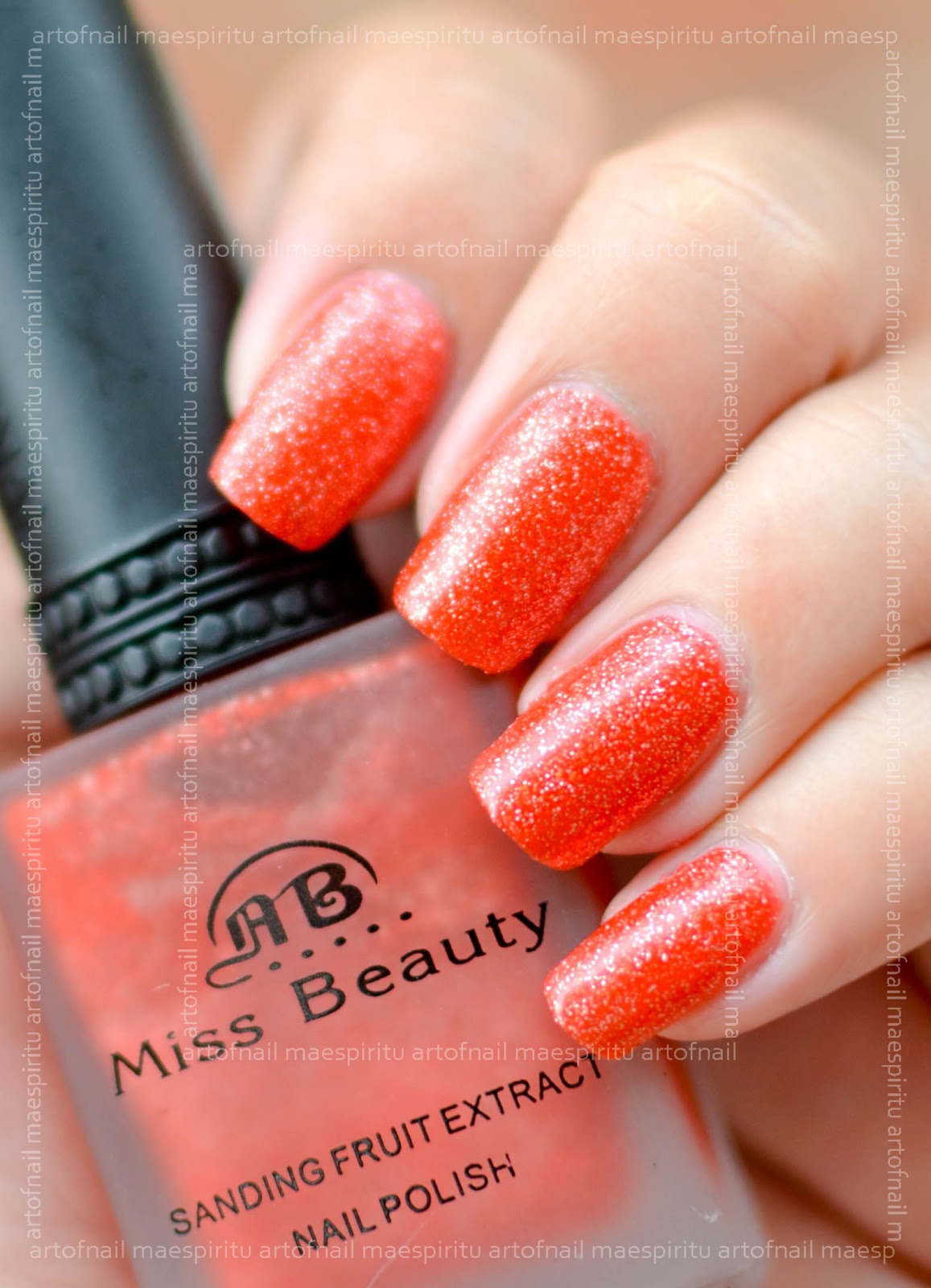 ART OF NAIL: Sand Polish Swatches