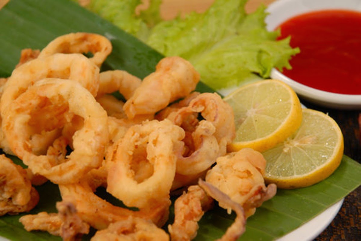 Resep Membuat Cumi Goreng Tepung Empuk Renyah Diluar - Harian Resep