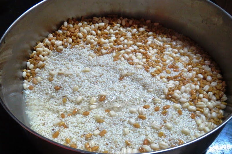 ಅಡಿಗೆ - Adige: Little Millet - Mentya (Fenugrik Seeds) Dosa.