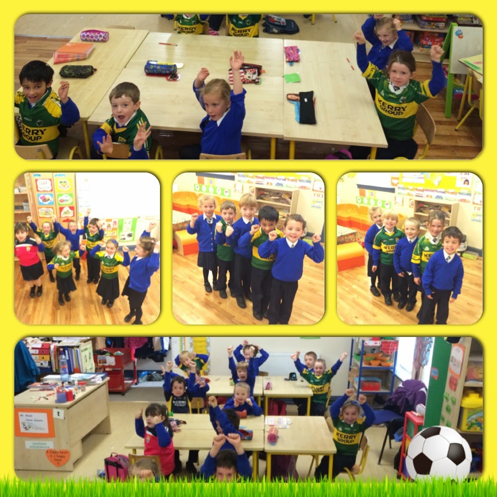 Kilflynn School Blog: Up Kerry!!!!!!