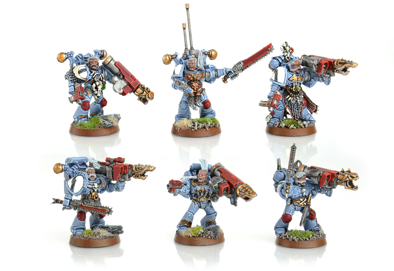 Showcase: Space Wolves Long Fangs by ComradeQuiche - Tale of Painters