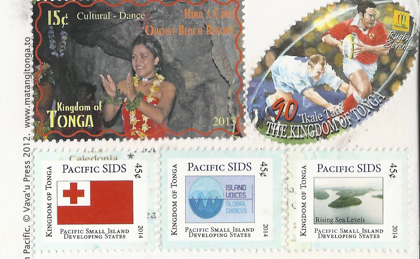 A Journey of Postcards: ay-oo-ah Island | Kingdom of Tonga